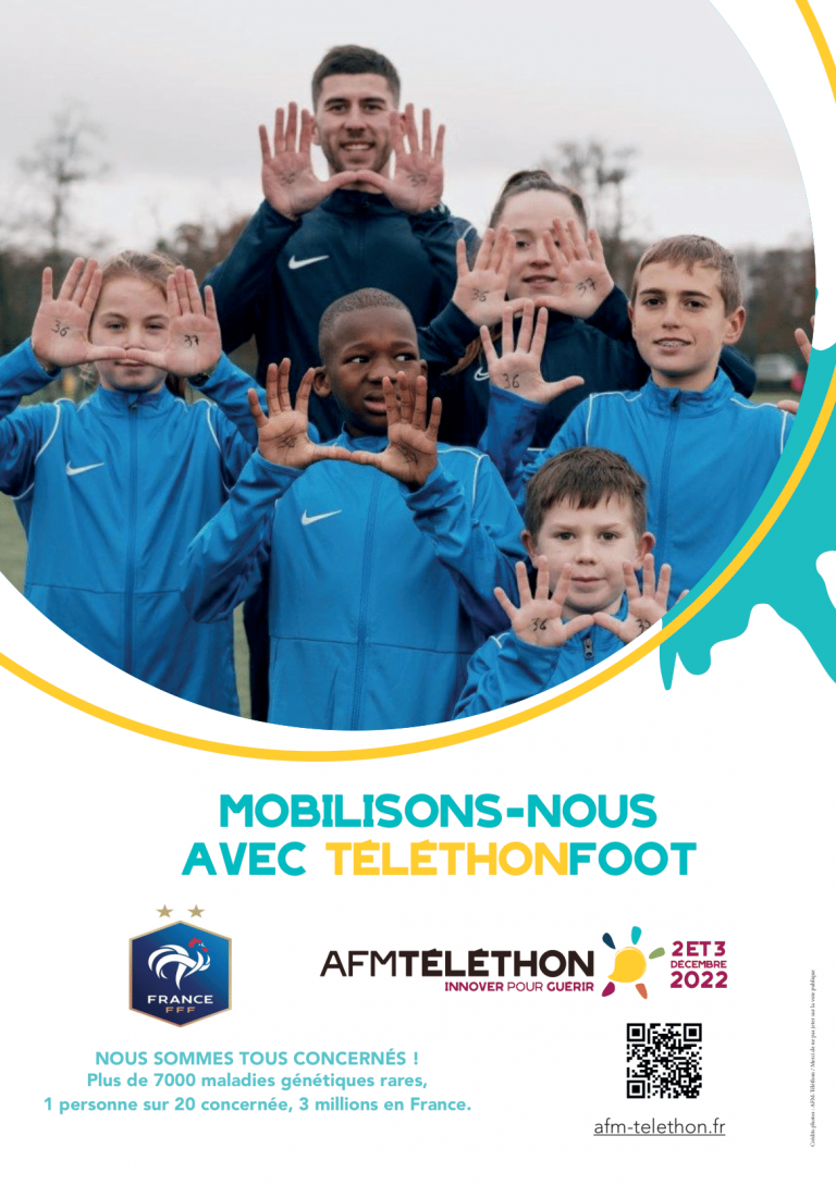 Téléthon 2022 : partagez votre action ! – Ligue de Football Nouvelle ...