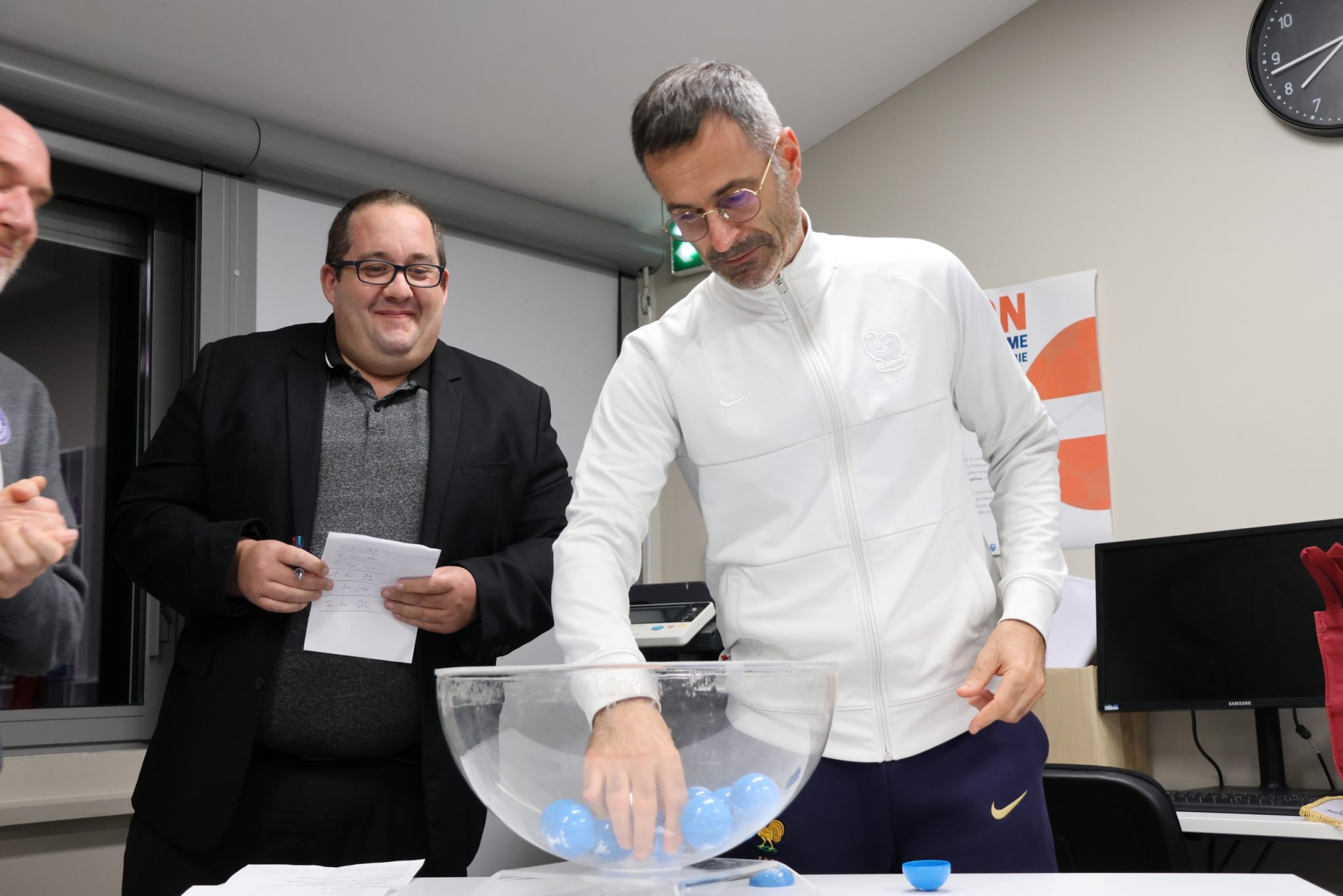 Raphaël Reynaud en visite à la Ligue – Ligue de Football Nouvelle-Aquitaine
